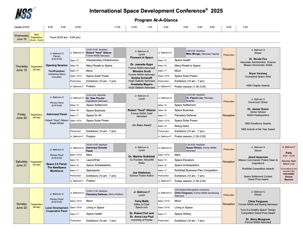 ISDC Schedule | ISDC 2026